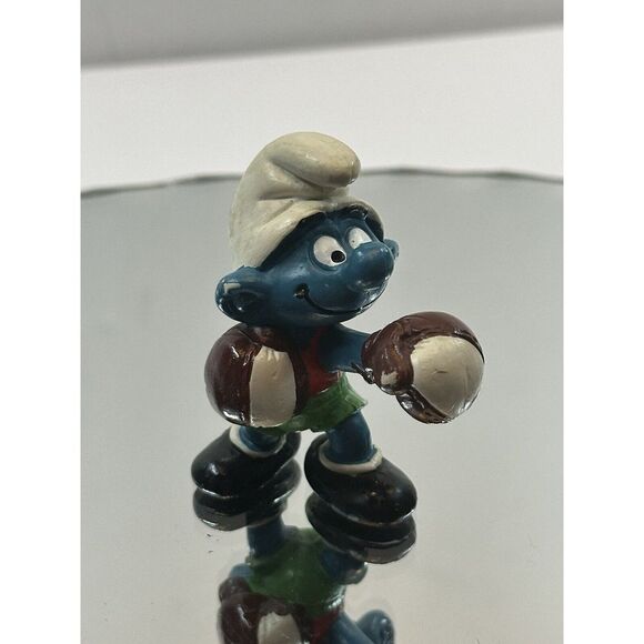 Toys | Smurfs Vintage Super Boxer Smurf Boxing Knockout Pvc Figure Toy ...